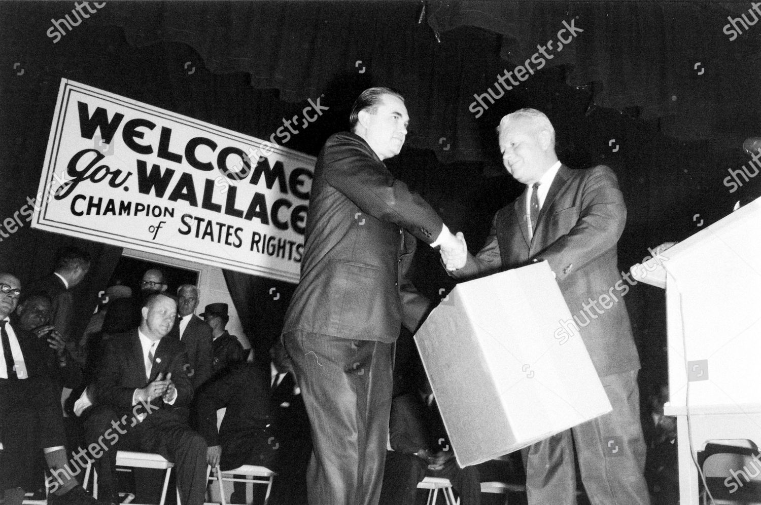 Governor George C Wallace Being Speaker Editorial Stock Photo - Stock ...