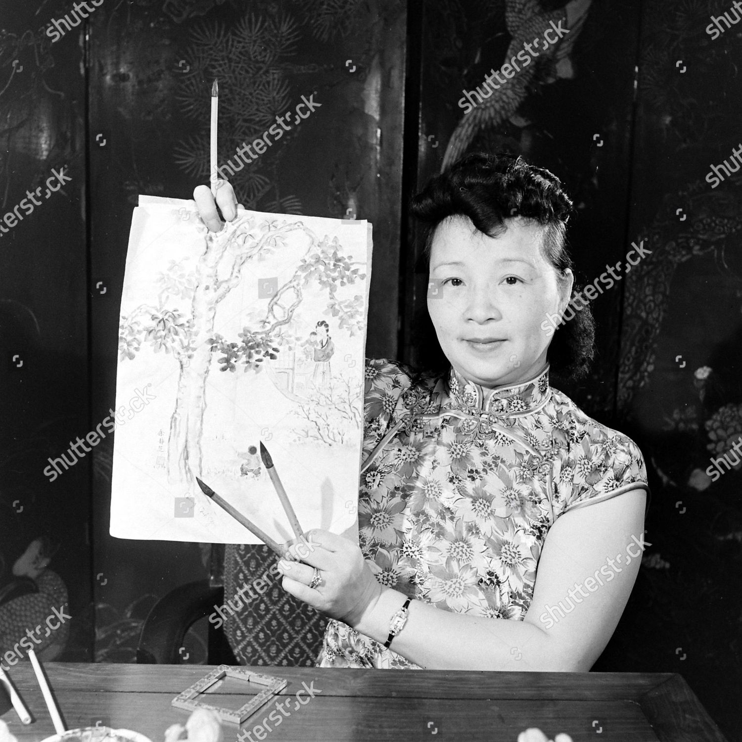 Artist Ching Chih Yee Displaying One Editorial Stock Photo - Stock ...