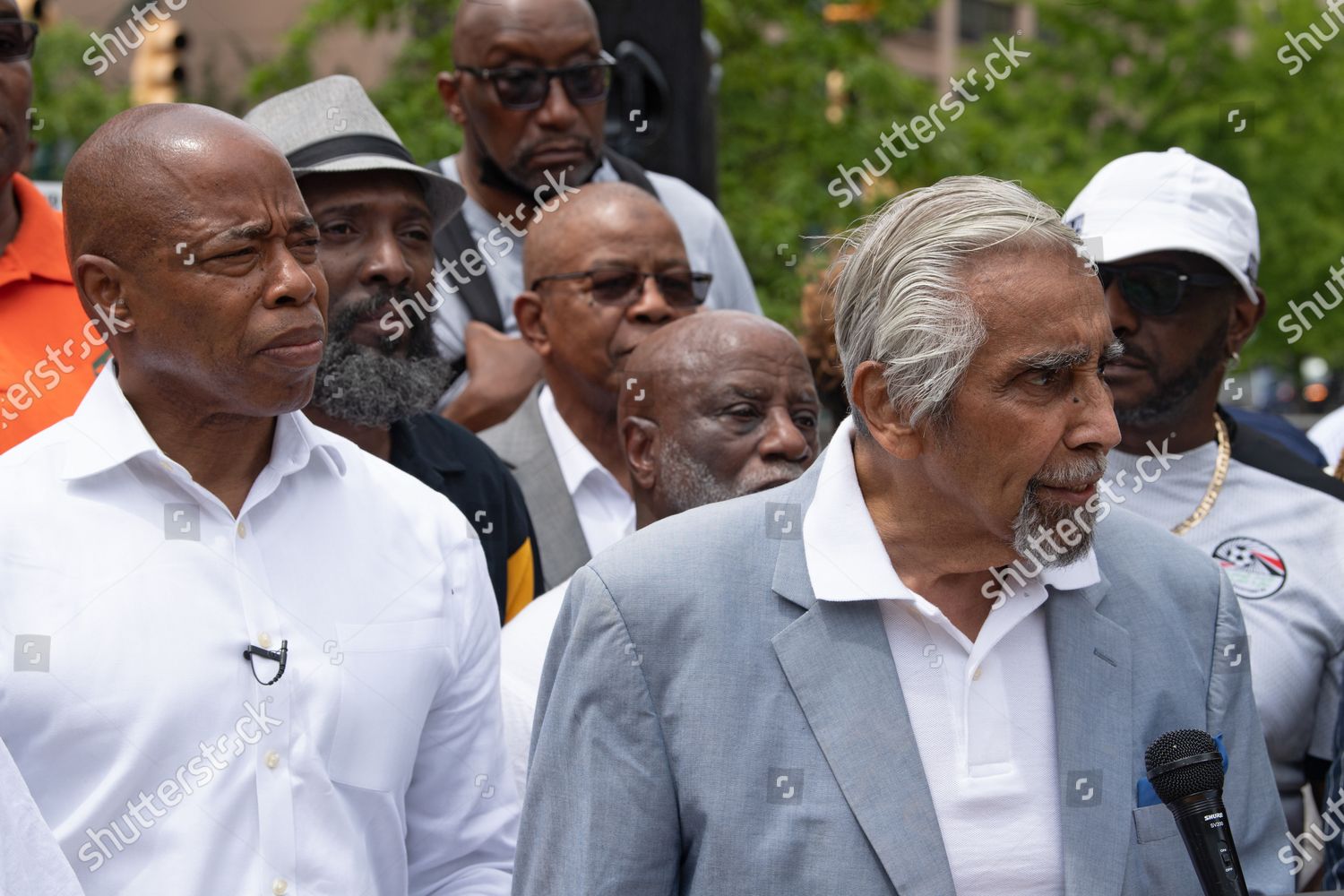 Former Us Congressman Charles Rangel Speaks Editorial Stock Photo ...