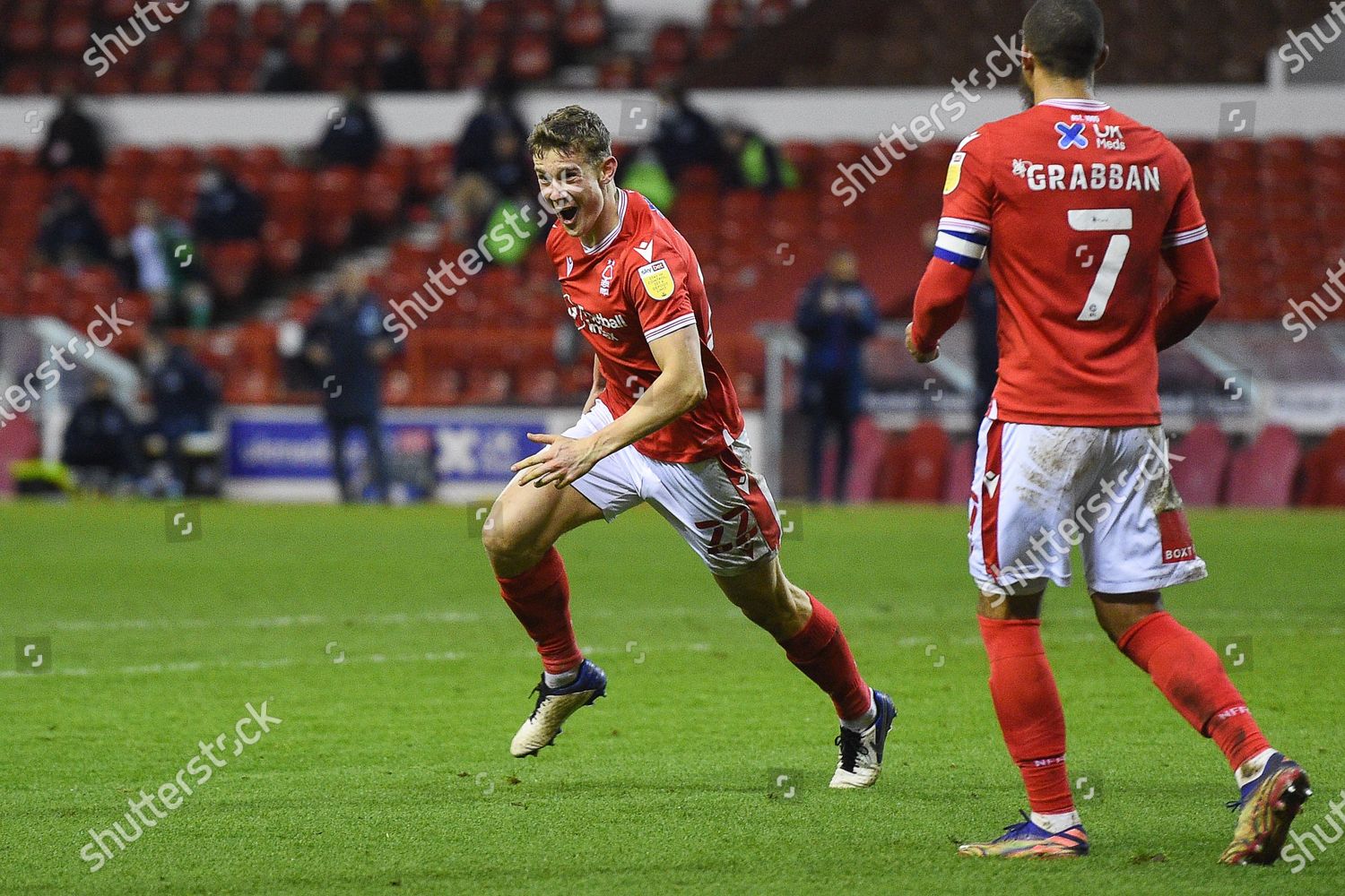 Ryan Yates 22 Nottingham Forest Celebrates Editorial Stock Photo ...