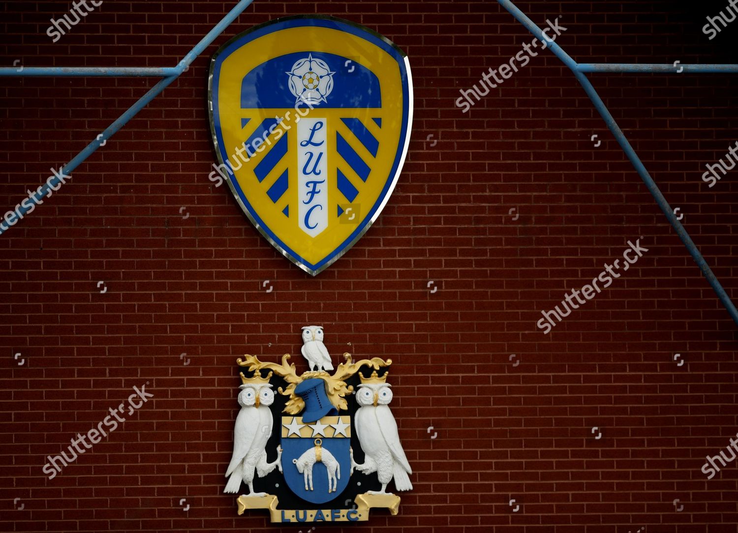 Emblem Leeds United On Display Before Editorial Stock Photo - Stock ...