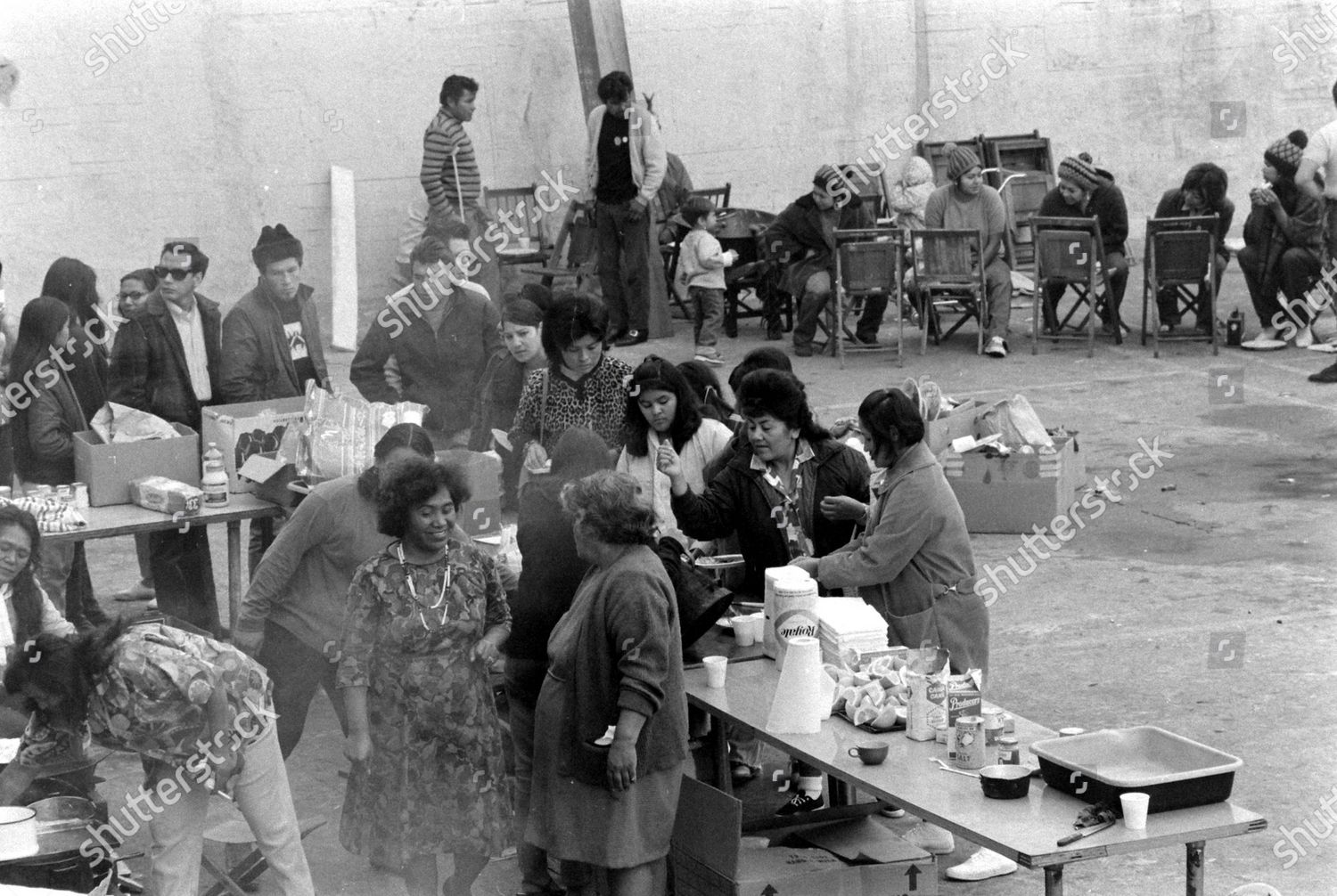 Native American Activists Occupying Alcatraz Island Editorial Stock ...