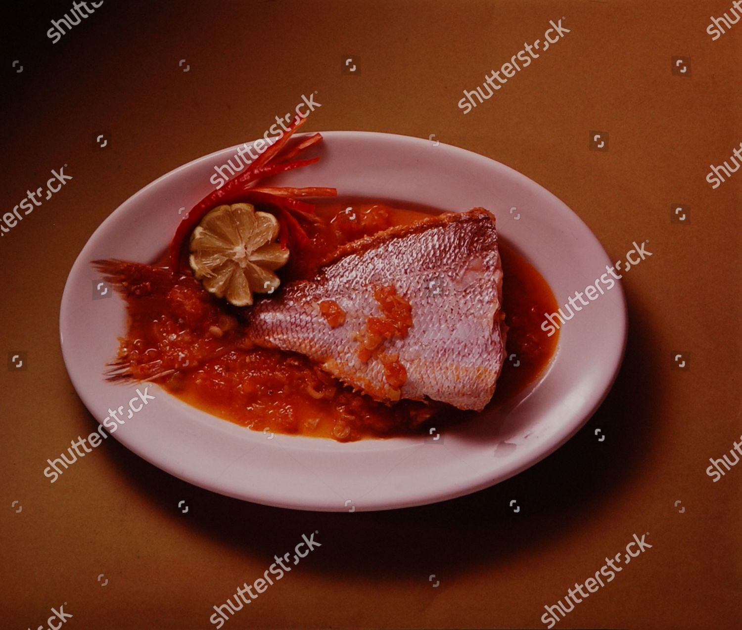 Cooked Fish Tail On Display Culinary Editorial Stock Photo - Stock ...