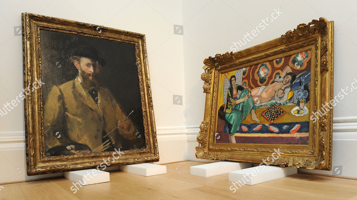 Edouard Manet Self Portrait Palette Estimated Editorial Stock Photo ...