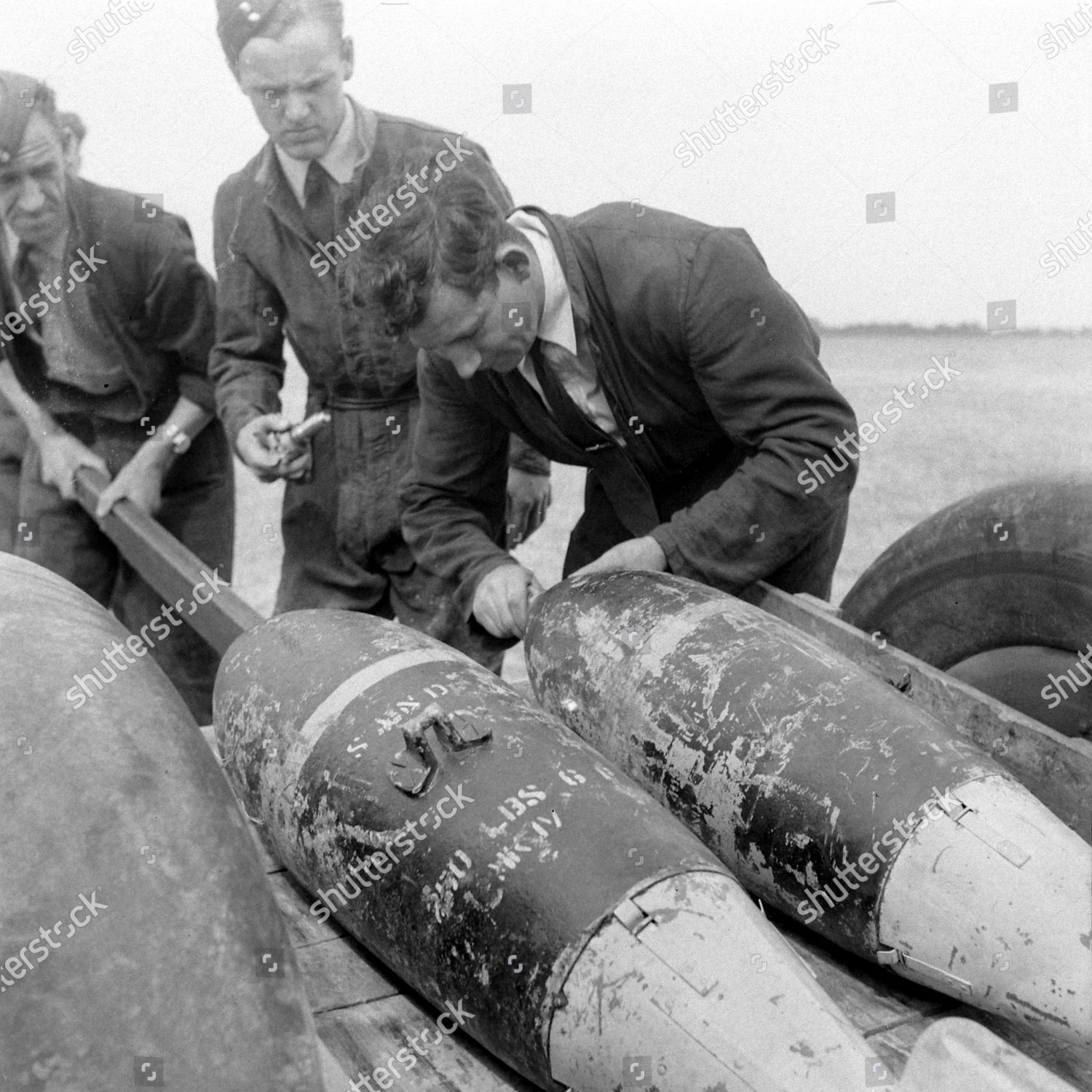 Soldiers Removing Missiles During World War Editorial Stock Photo ...