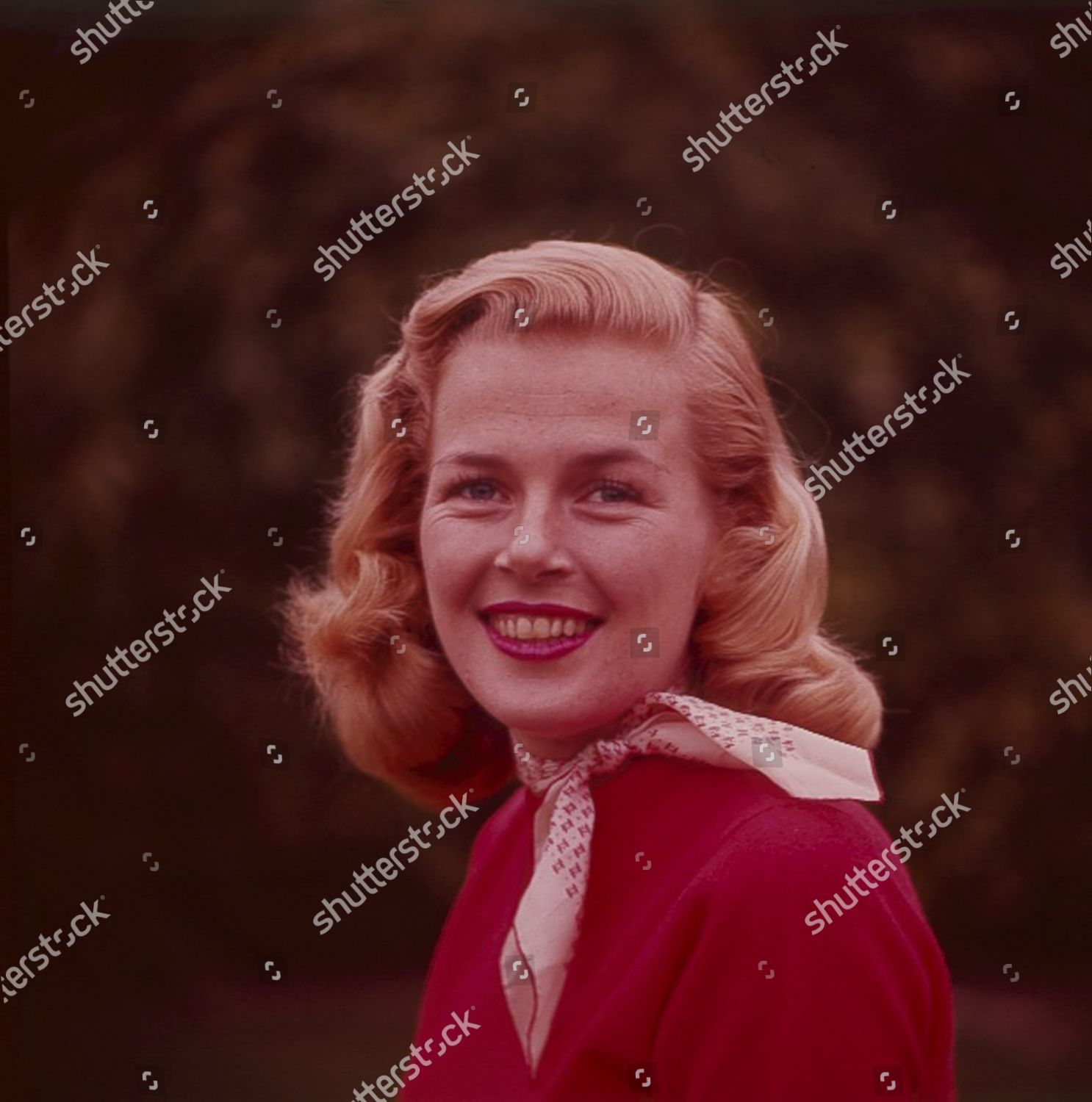 American Television Actress Marjie Millar Smiling Editorial Stock Photo ...