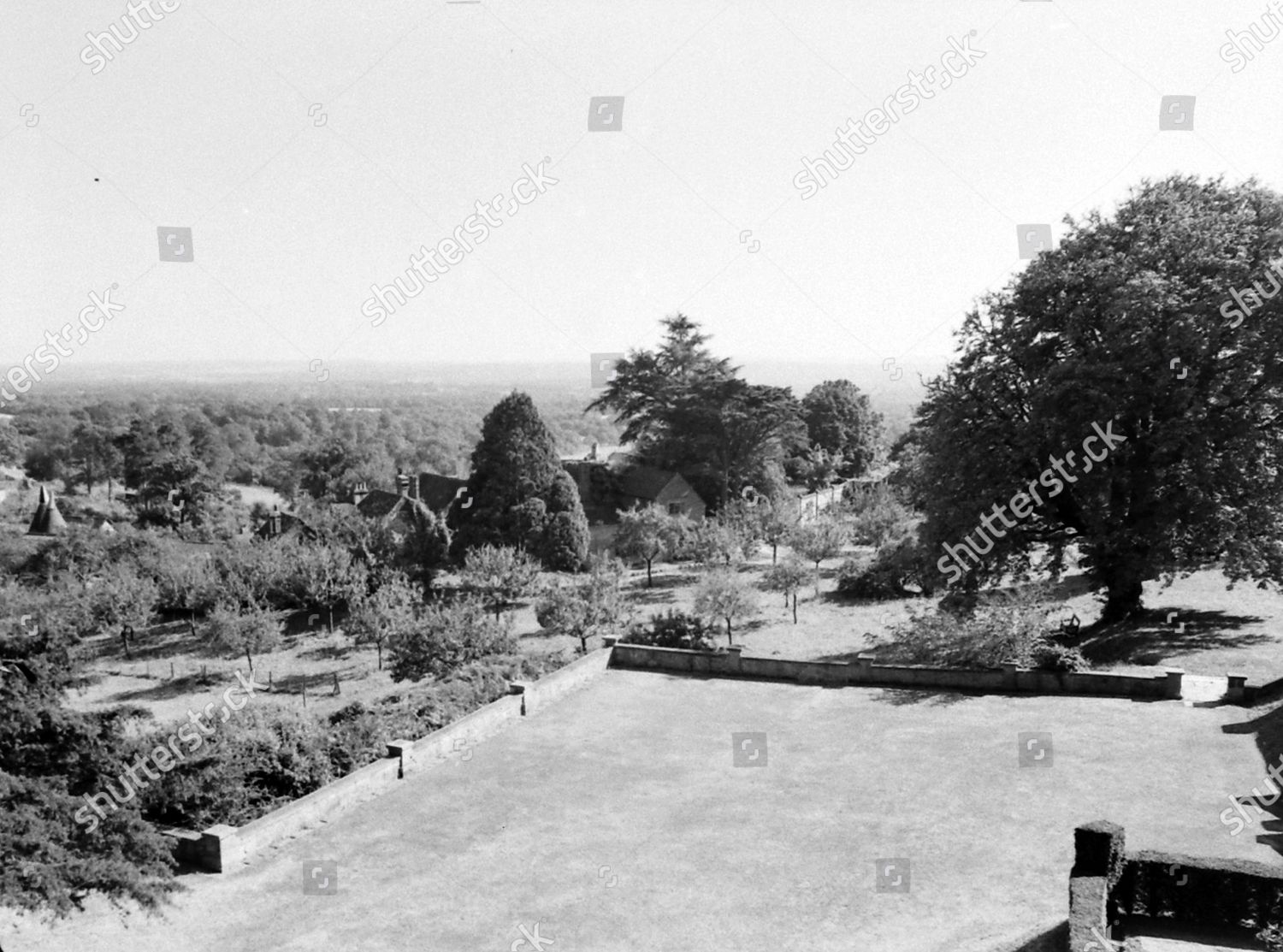 Aerial View Chartwell Manor Essex England Editorial Stock Photo - Stock ...