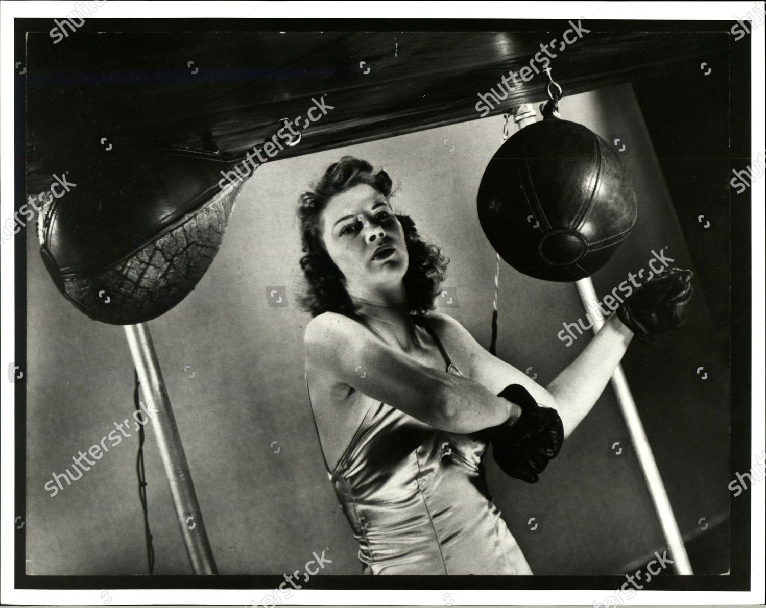 Doris De Green Punching Speed Bags Editorial Stock Photo - Stock Image ...