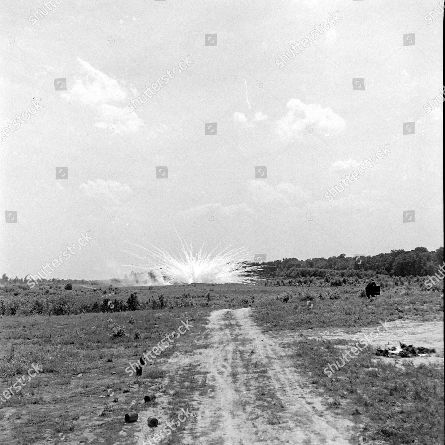 Explosion During Drill Chemical Warfare Arsenal Editorial Stock Photo ...