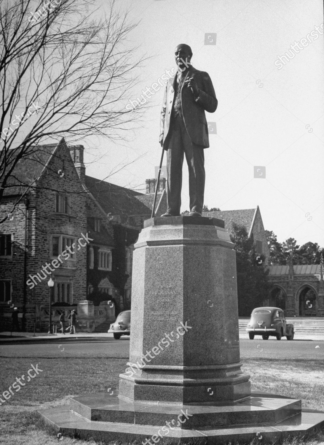 Statue James Buchanan Duke North Carolina Editorial Stock Photo - Stock ...
