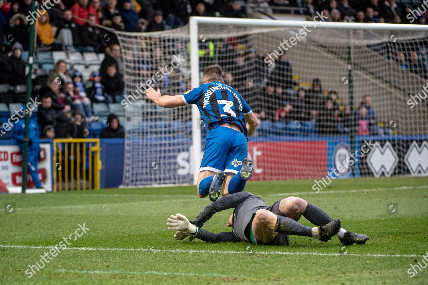 Jack Bonham Gillingham Fc Brings Down Editorial Stock Photo - Stock ...