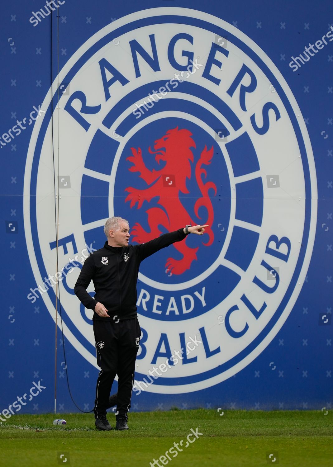 Rangers U18s Coach David Mccallum Editorial Stock Photo - Stock Image ...