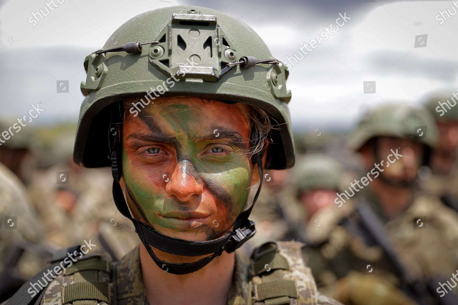Soldier Kosovo Security Force Ksf Lines Editorial Stock Photo - Stock ...
