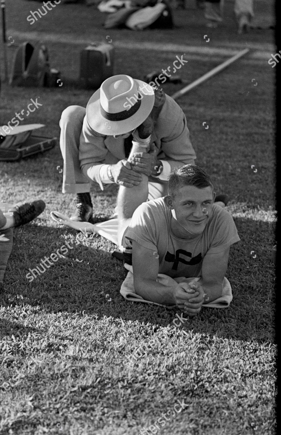 Bob Mathias Attending Track Meet United Editorial Stock Photo - Stock ...
