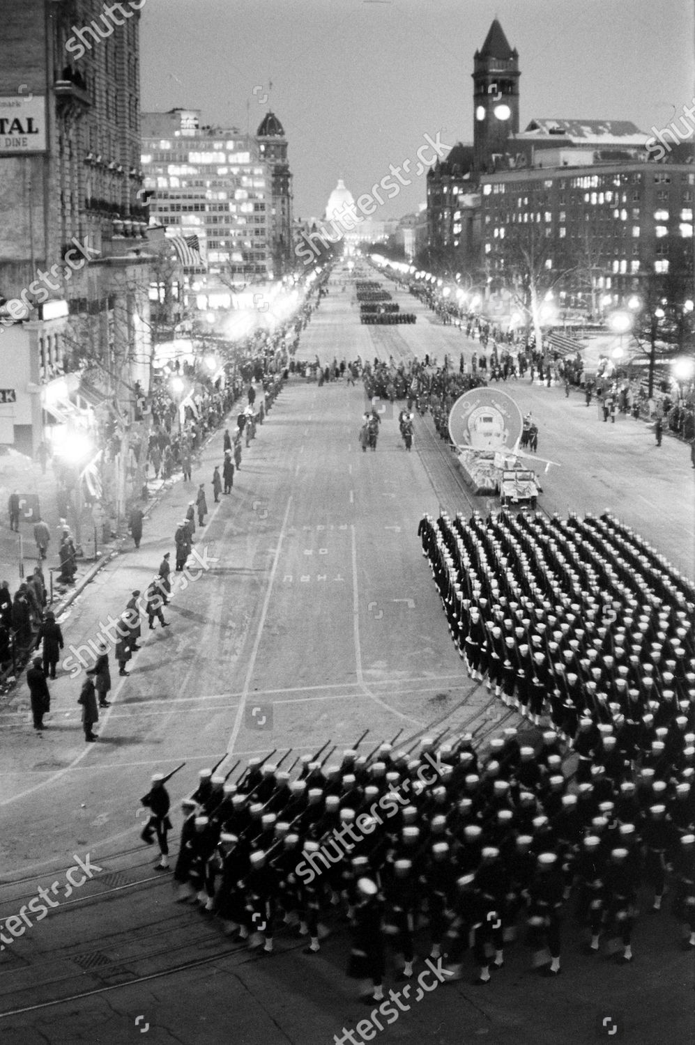 Aerial View Parade During Inauguration John Editorial Stock Photo ...