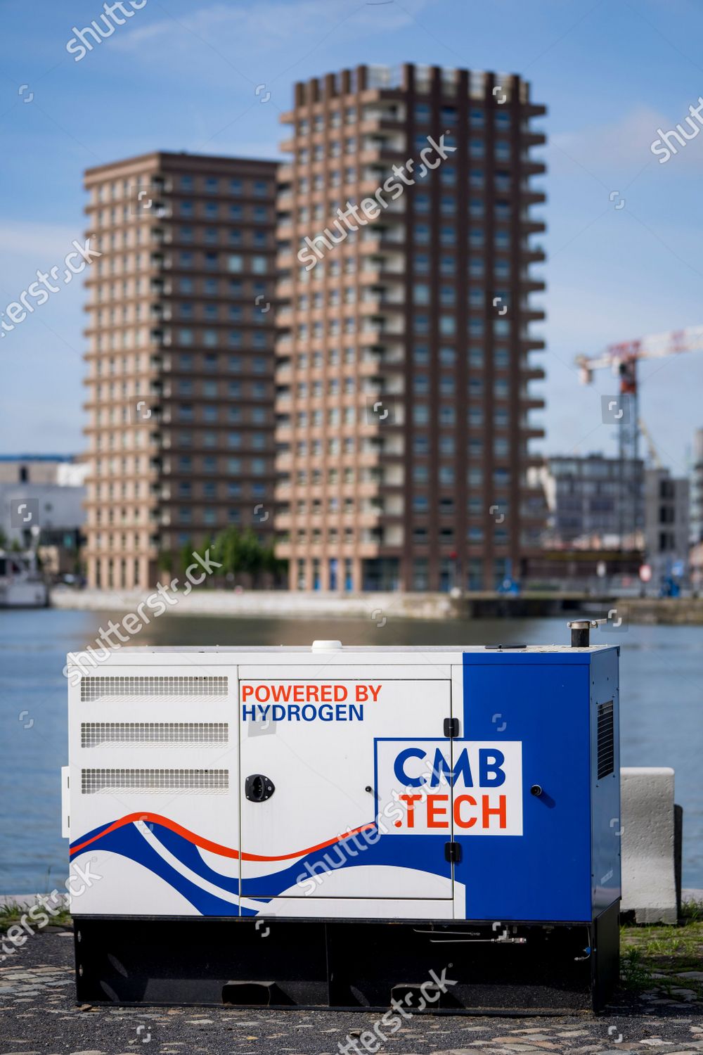 Cmbtech Multimodal Hydrogen Energy Charging Station Editorial Stock ...