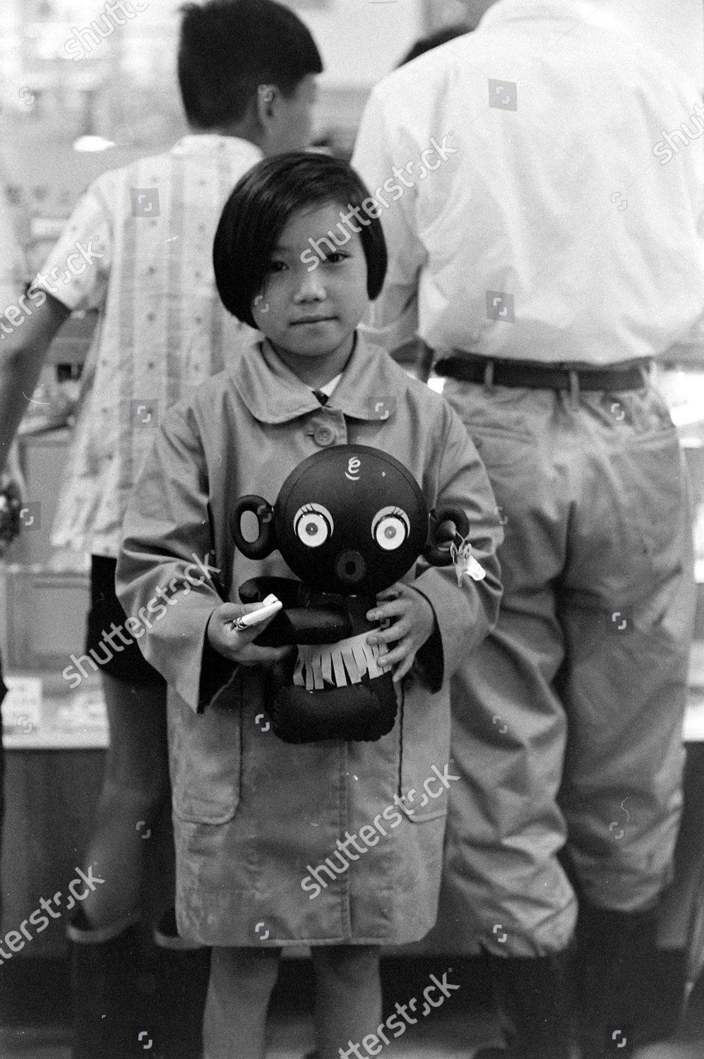 Child Holding Dakkochan Doll Tokyo Japan Editorial Stock Photo - Stock ...
