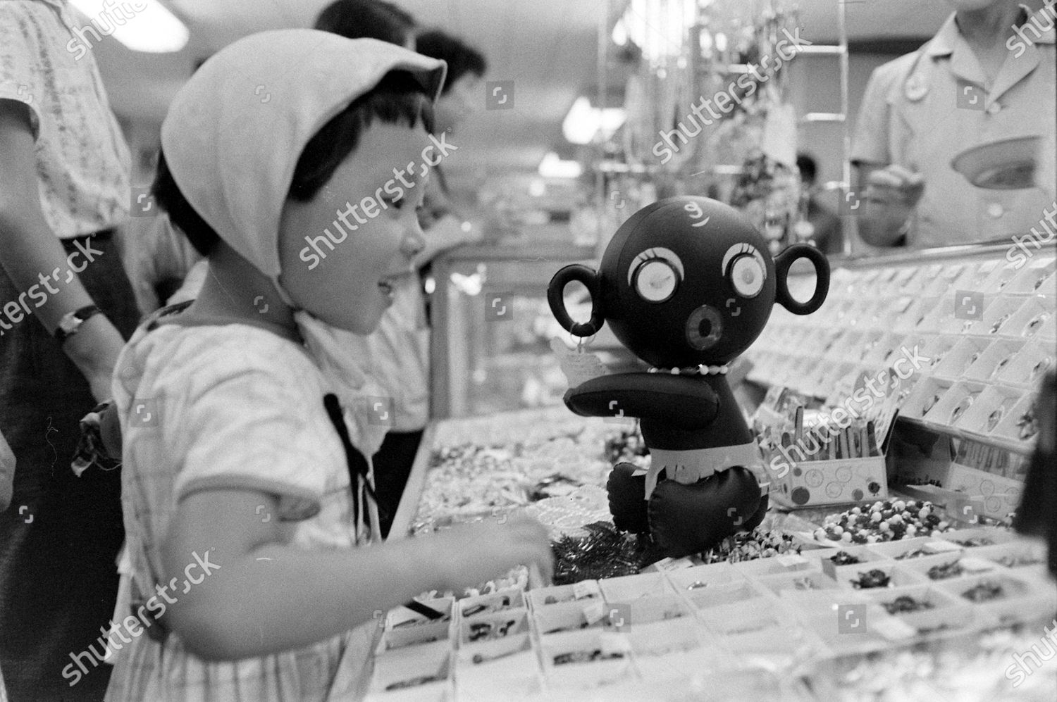 Child Standing Near Dakkochan Doll Store Editorial Stock Photo - Stock ...