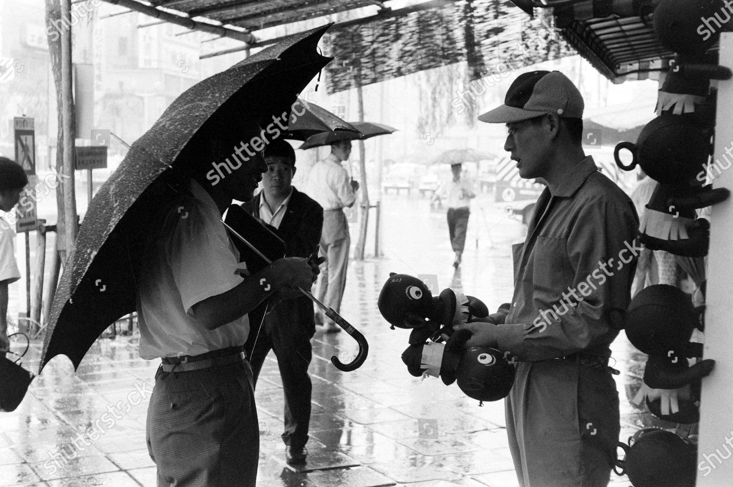 Man Holding Dakkochan Dolls Tokyo Japan Editorial Stock Photo - Stock ...