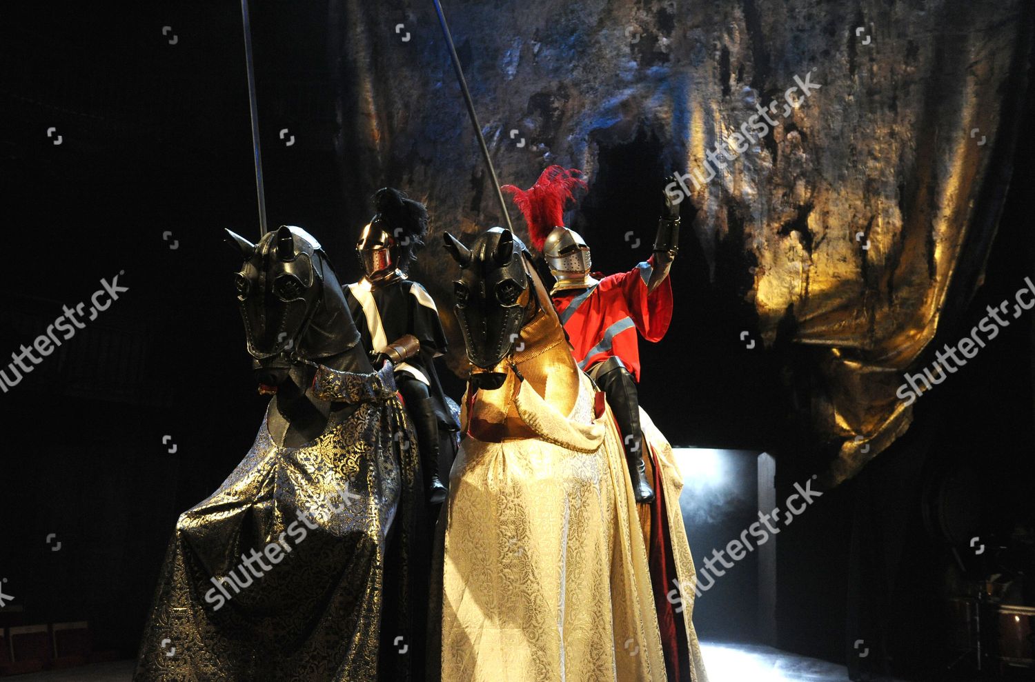 PETER PEVERLEY MORDRED JONJO O'NEILL LAUNCELOT Editorial Stock Photo ...