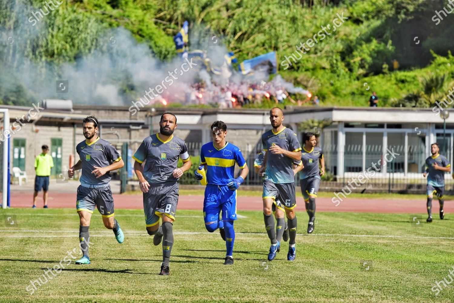 Mazzella Stadium Ischia Ischia Grey Shirt Editorial Stock Photo - Stock ...