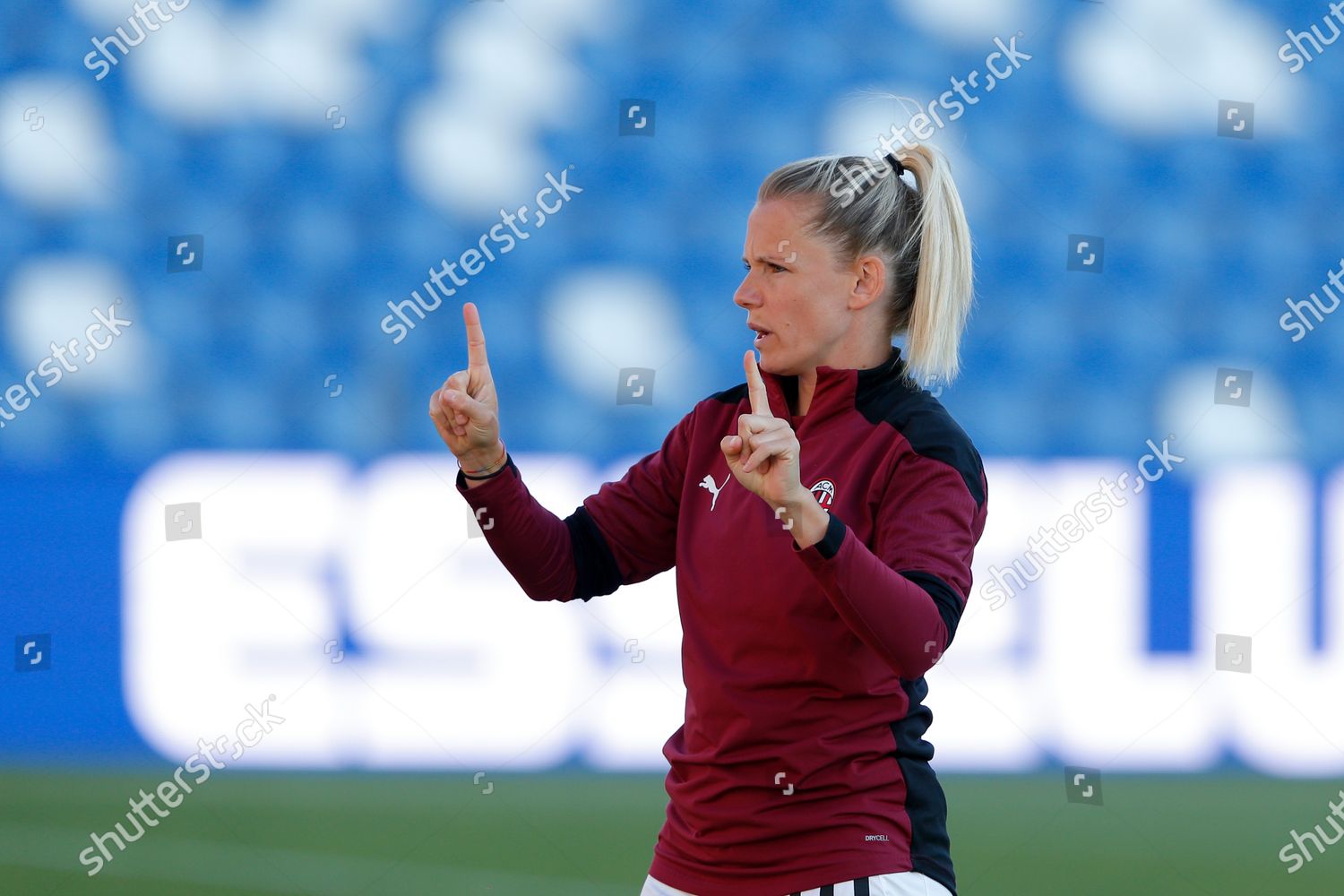 Julia Simic Ac Milan Editorial Stock Photo - Stock Image | Shutterstock