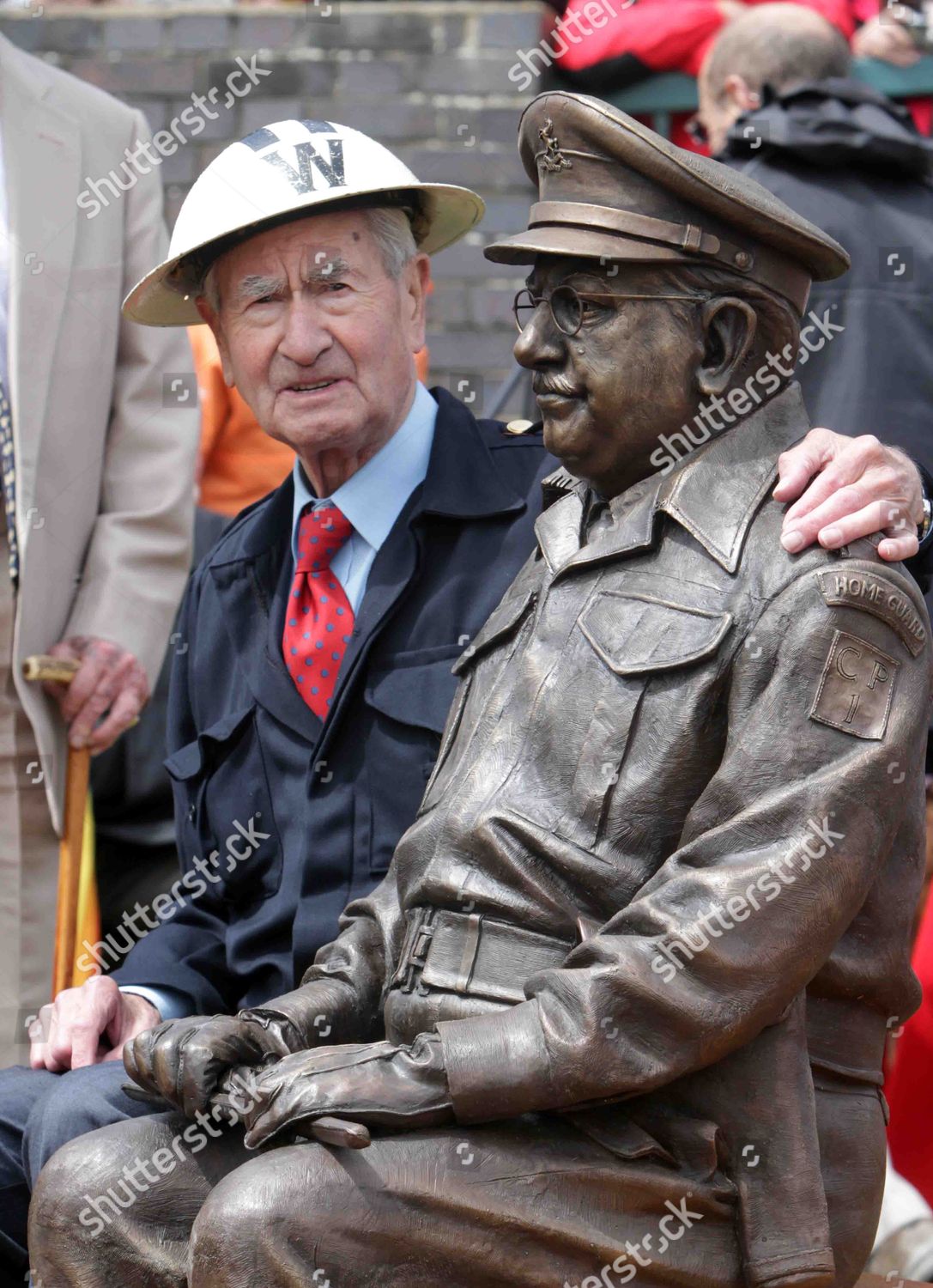 Bill Pertwee Captain Mainwaring Statue Editorial Stock Photo - Stock ...