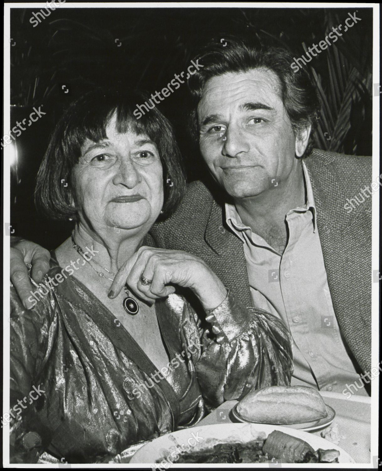 Actor Peter Falk His Mother Regines Editorial Stock Photo - Stock Image ...