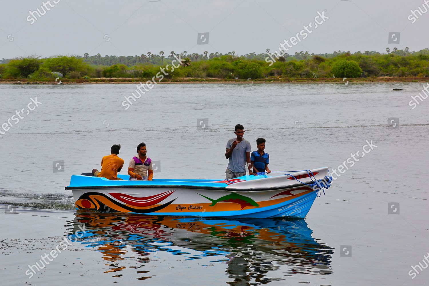 Small Boat Arrives Kanaki Harbour Jaffna Editorial Stock Photo - Stock Image | Shutterstock