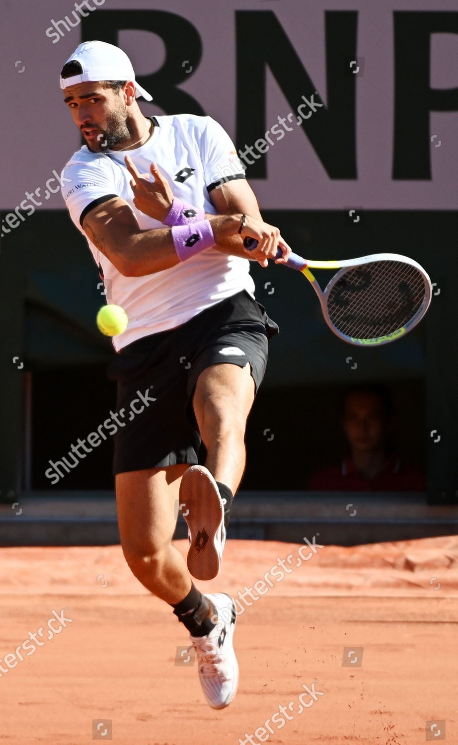 MATTEO BERRETTINI ITALY HITS FOREHAND DURING Editorial Stock Photo - Stock Image | Shutterstock