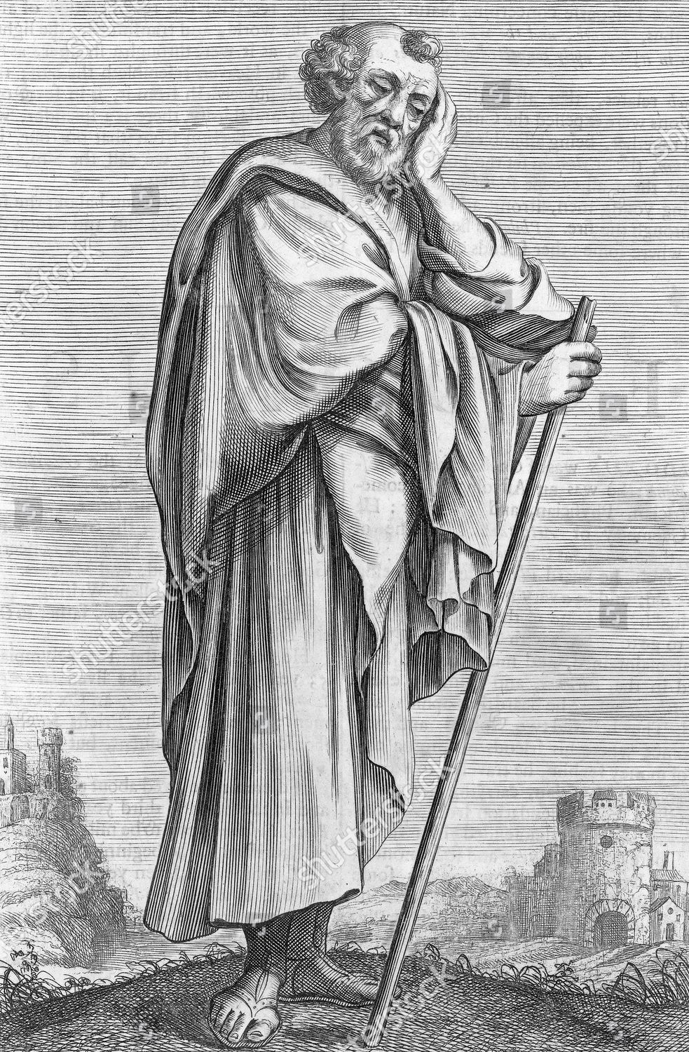 Ancient Greek Philosopher Heraclitus Ca 540ca Editorial Stock Photo ...