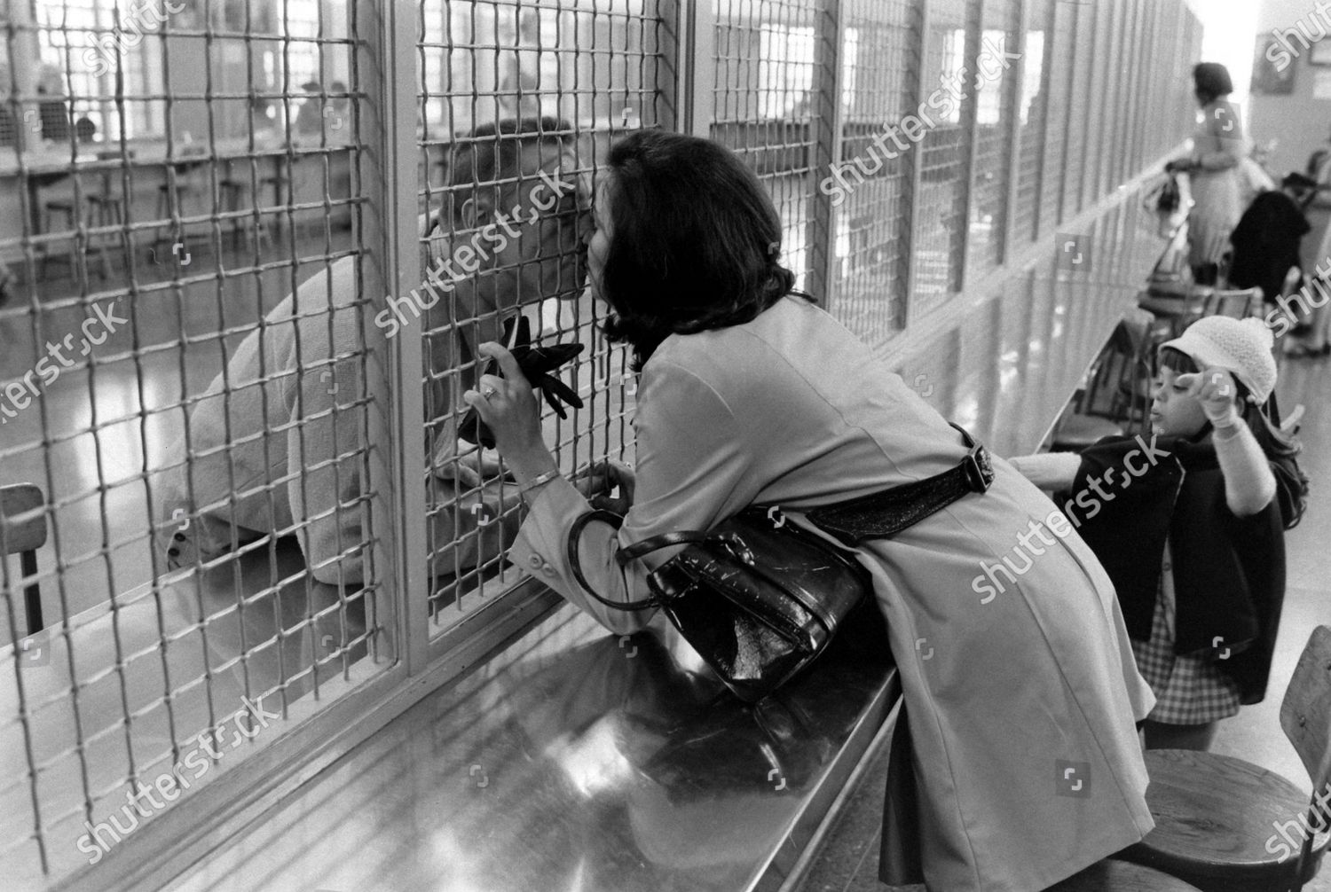 Inmate Kissing His Wife During Visit Editorial Stock Photo - Stock ...