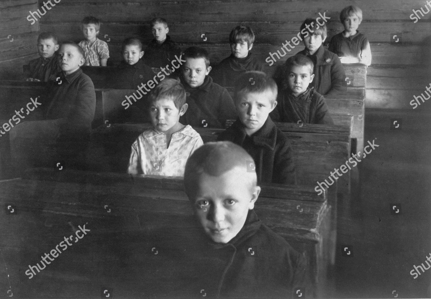 Circa 1931 Russian Elementary School Students Editorial Stock Photo ...