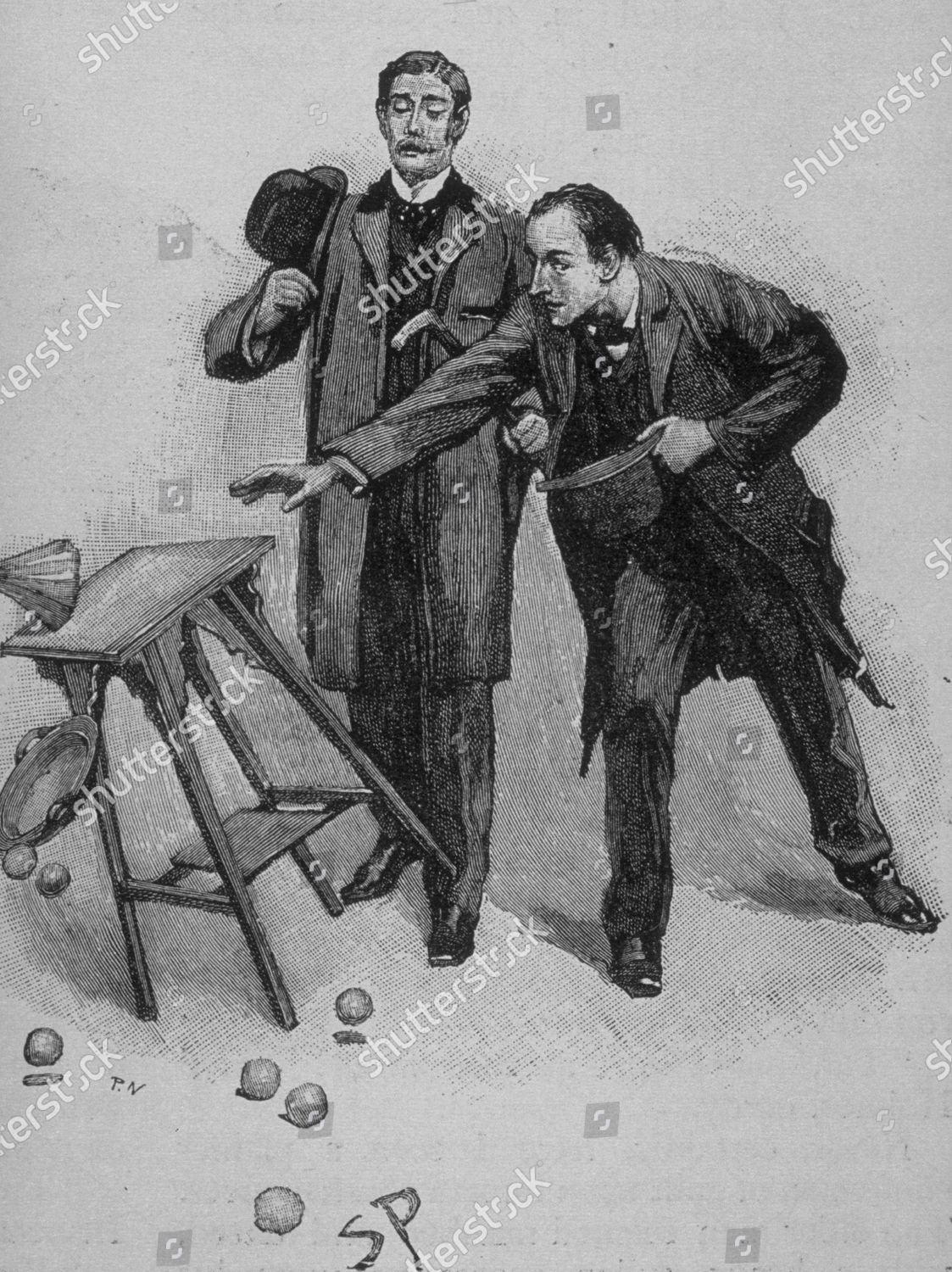 Drawing By Sidney Paget Dr Watson Editorial Stock Photo - Stock Image ...