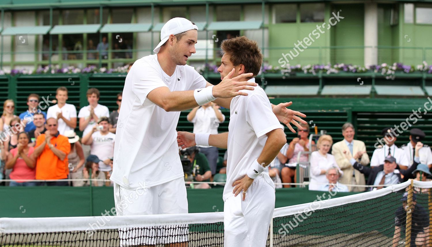 John Isner Nicolas Mahut Editorial Stock Photo - Stock Image | Shutterstock