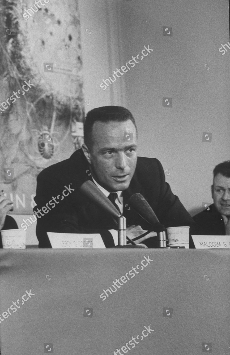Candidate Project Mercury Malcolm S Carpenter Editorial Stock Photo ...