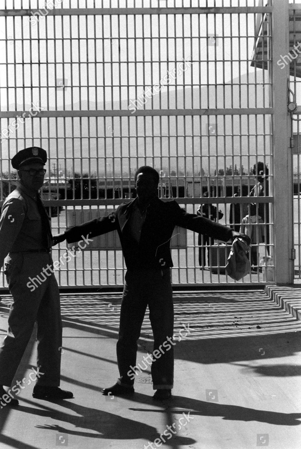 Guard Inspecting Man Soledad State Prison Editorial Stock Photo - Stock ...
