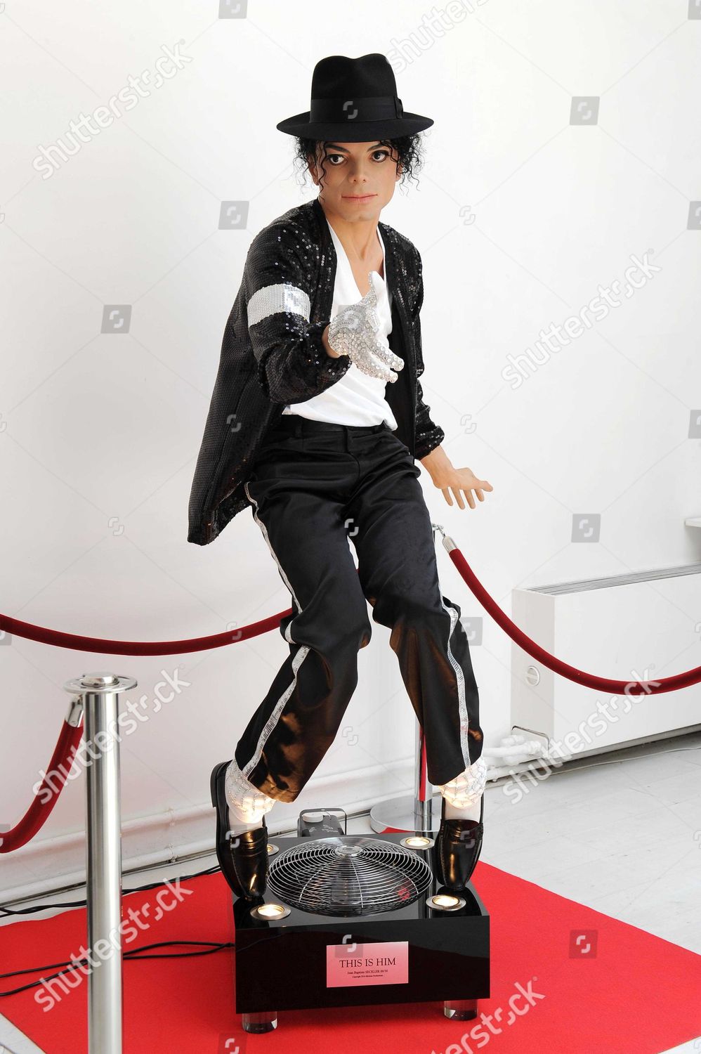 Lifesize Statue Michael Jackson By Jeanbaptiste Editorial Stock Photo ...