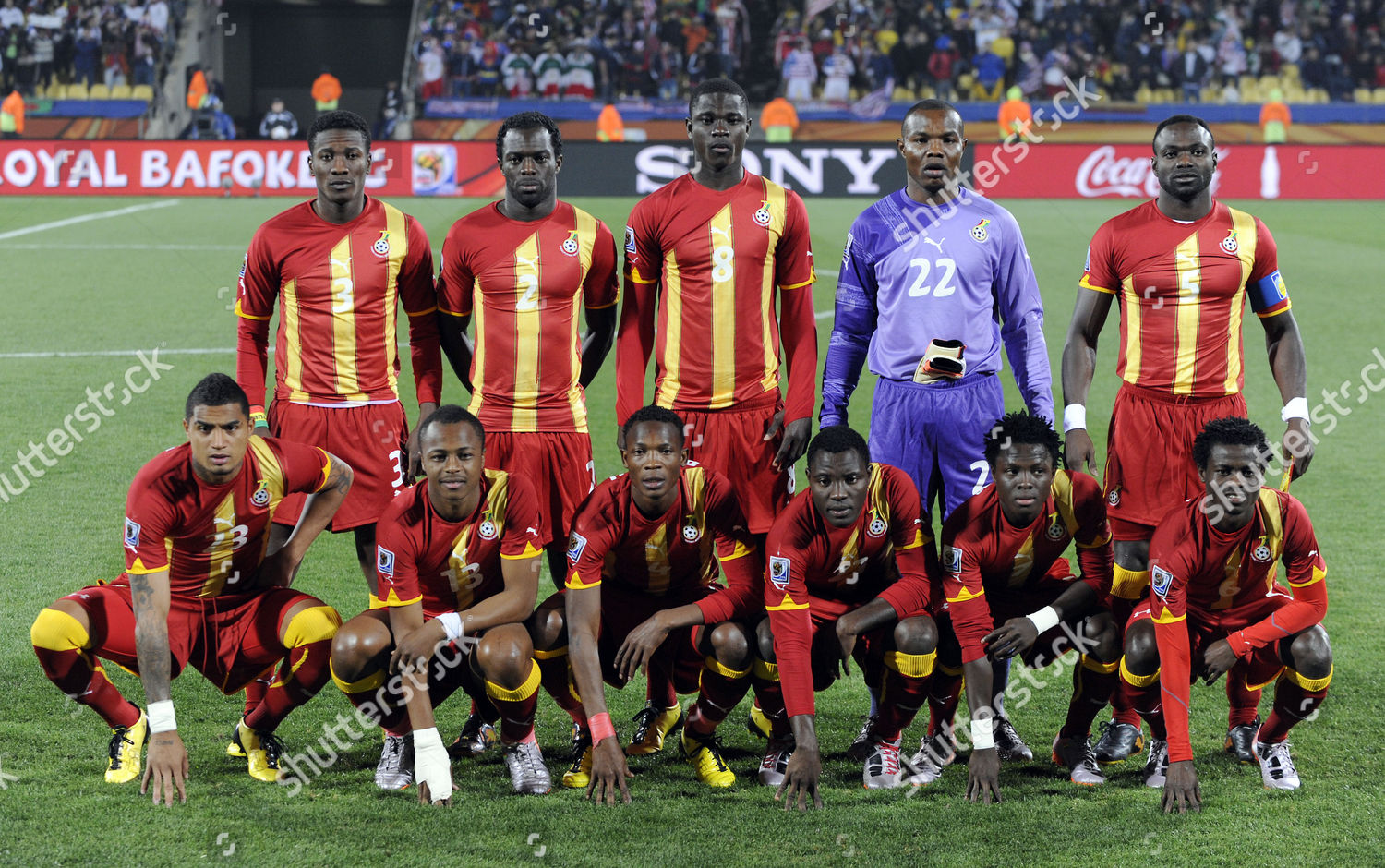Ghana Team Photo Editorial Stock Photo - Stock Image | Shutterstock
