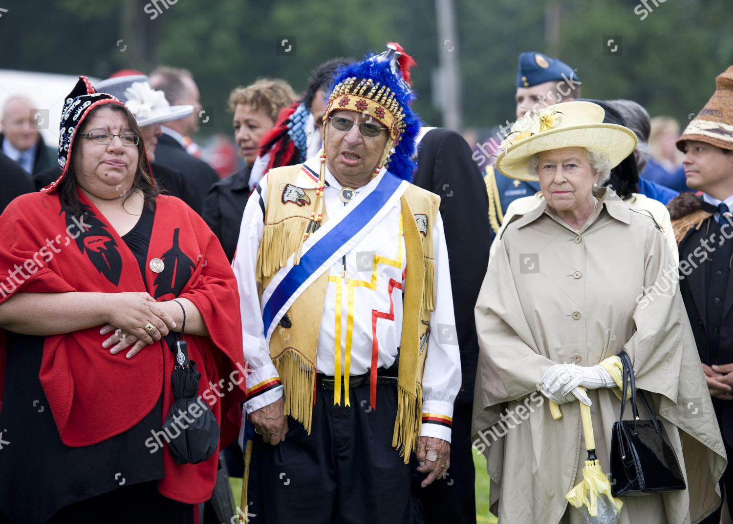 Mikmaq Grand Chief Ben Sylliboy Queen Editorial Stock Photo - Stock ...