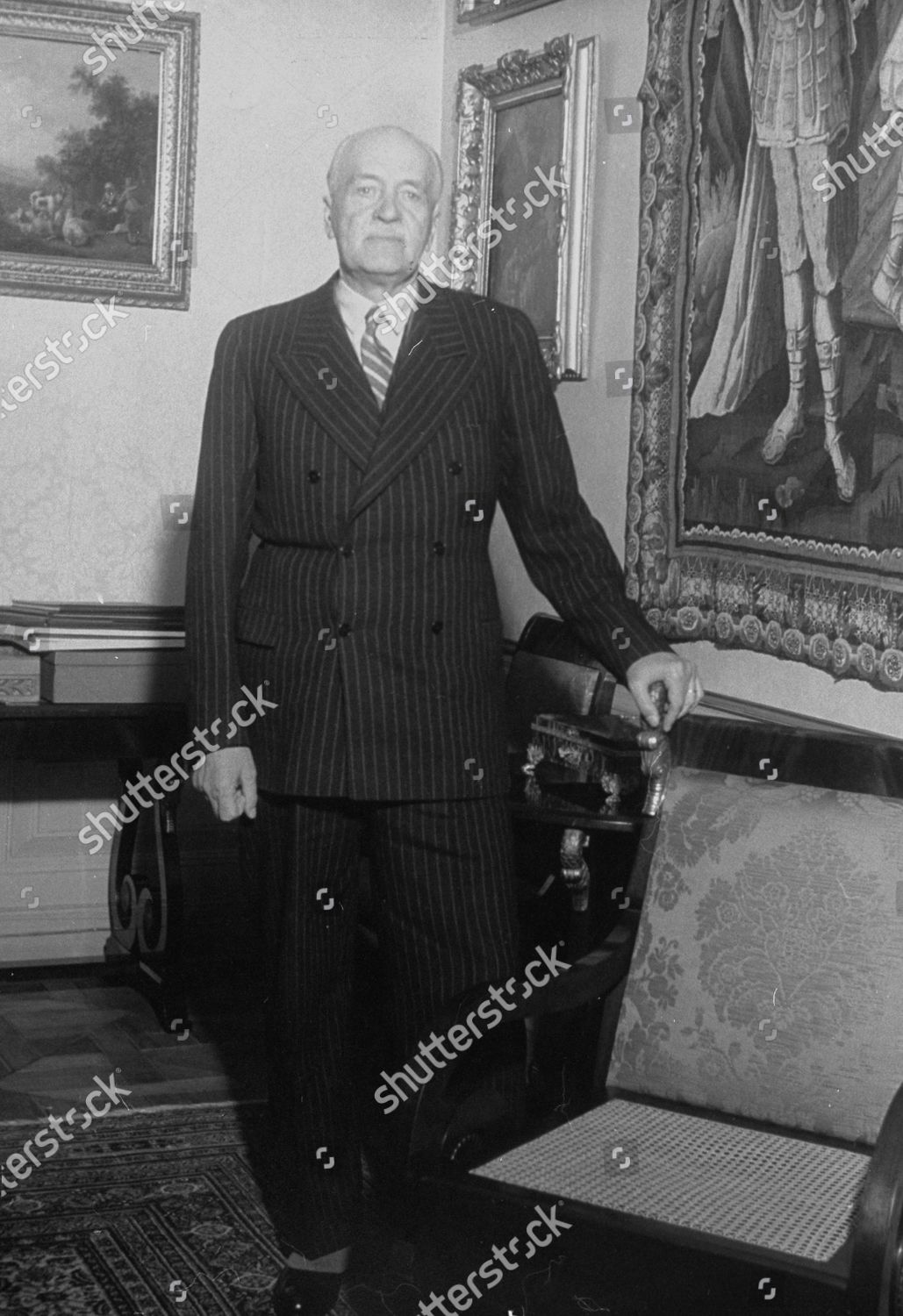 Pres Ignacy Moscicki Standing Presidential Palace Editorial Stock Photo ...