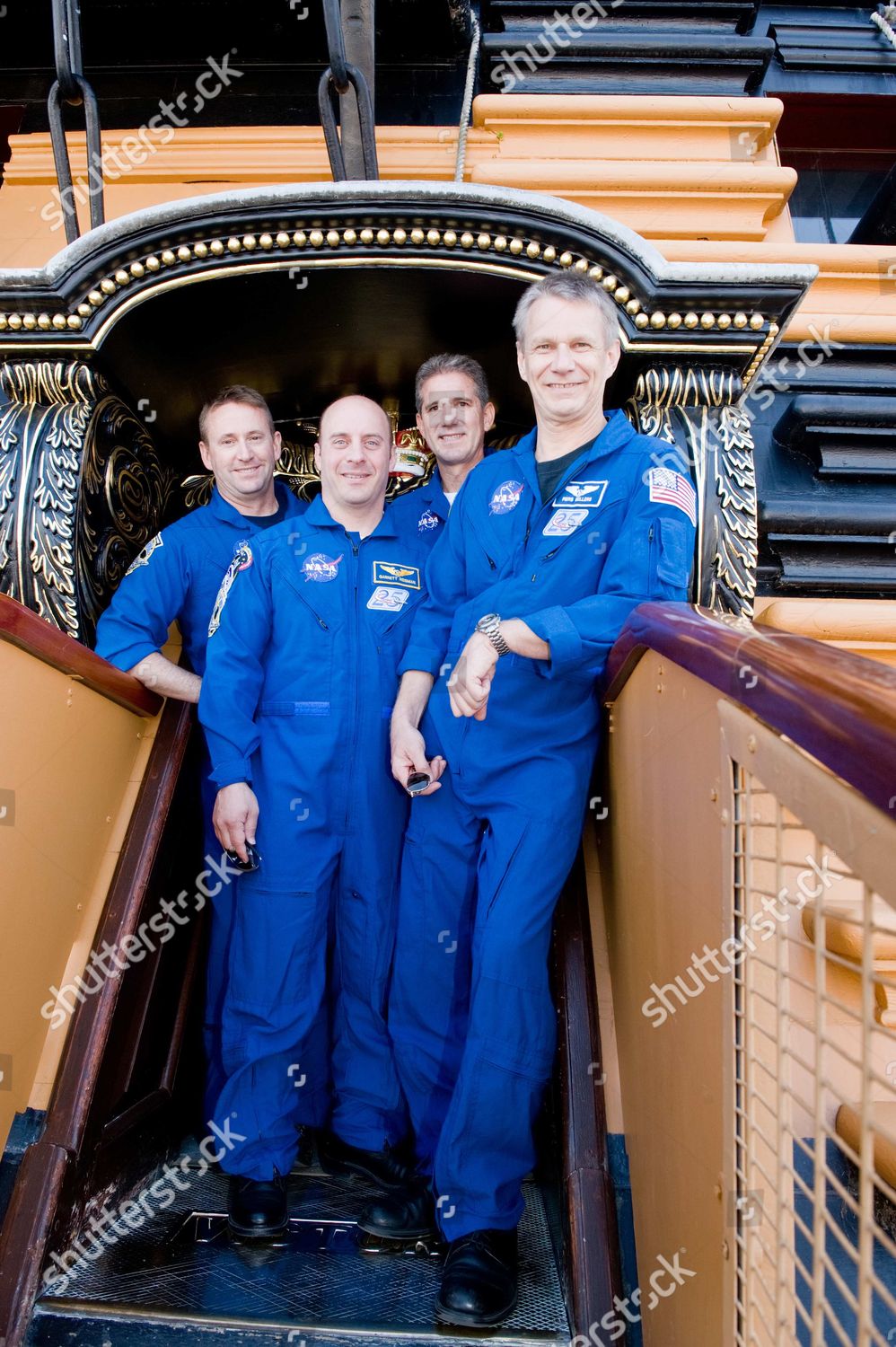 Mission Commander Neil Ham Garett Reisman Editorial Stock Photo - Stock ...