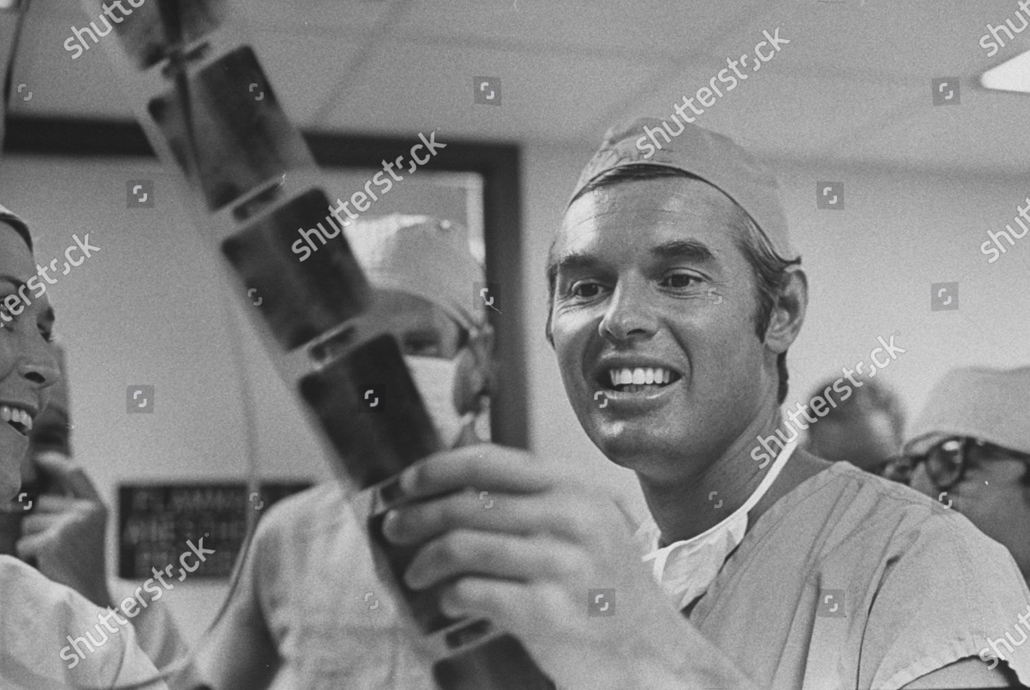 Heart Surgeon Dr Edward Diethrich Examining Editorial Stock Photo ...