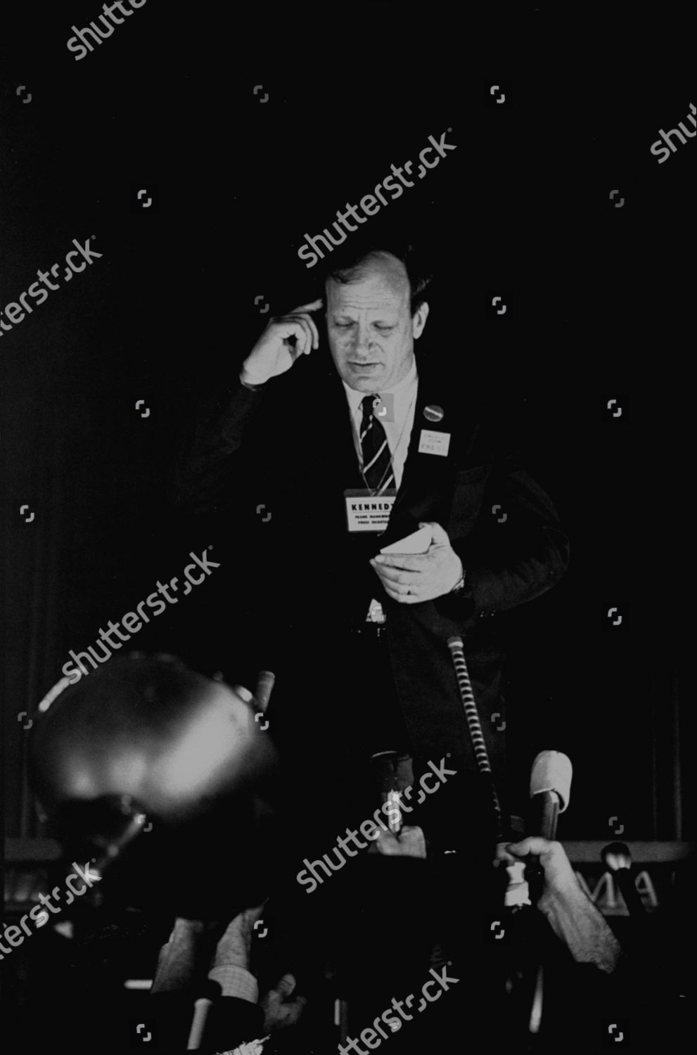 Robert F Kennedys Press Secretary Frank Editorial Stock Photo - Stock ...
