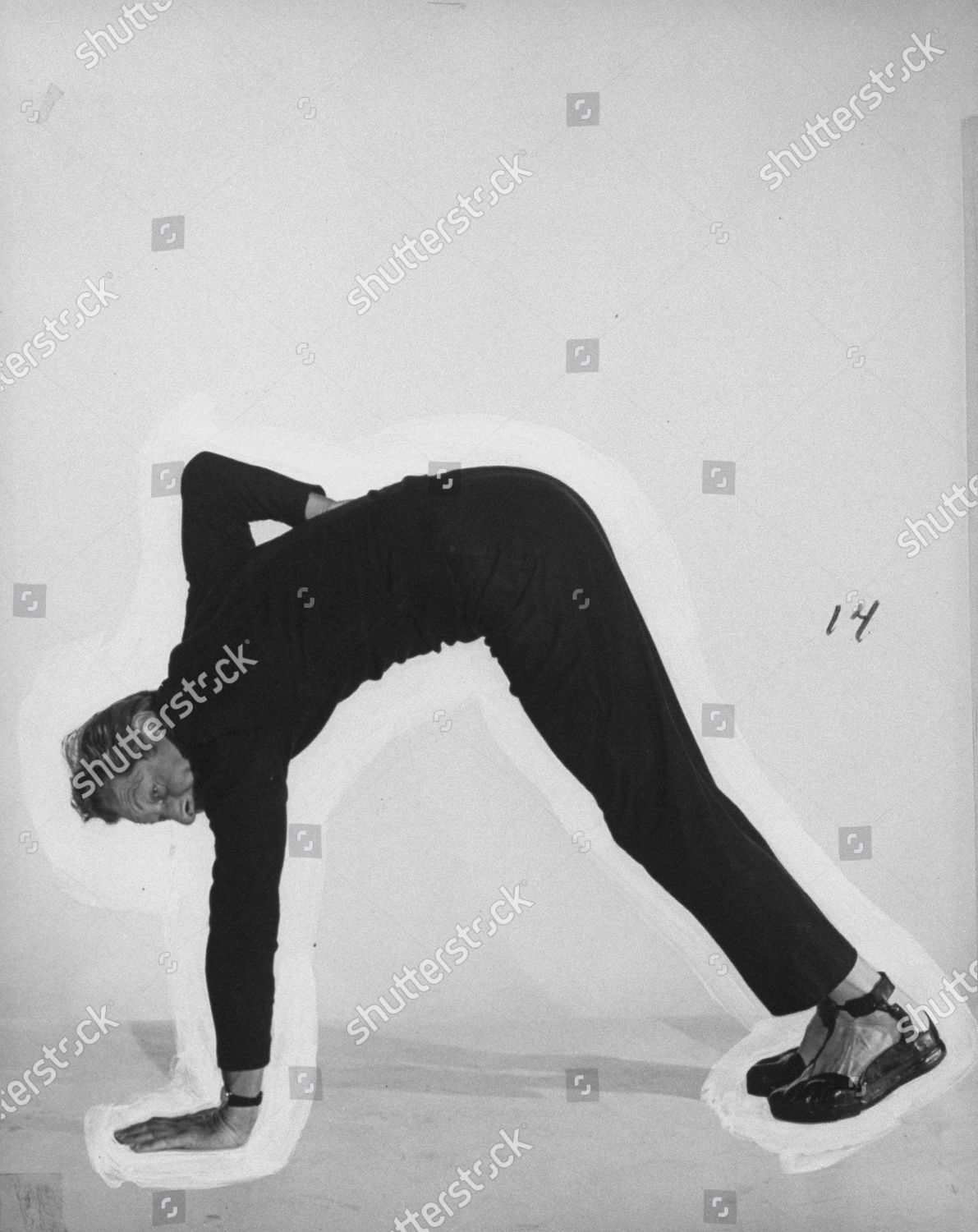 Actorcomedian Danny Kaye Contorting His Body Editorial Stock Photo ...