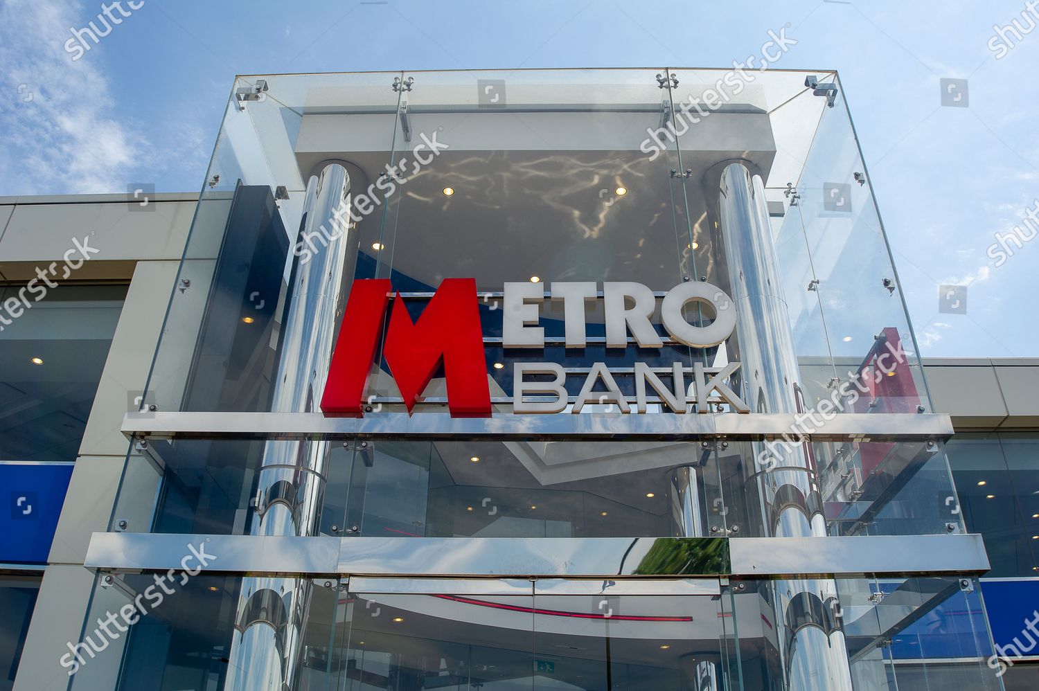 Metro Drive Thru Bank Slough Busy Editorial Stock Photo - Stock Image ...