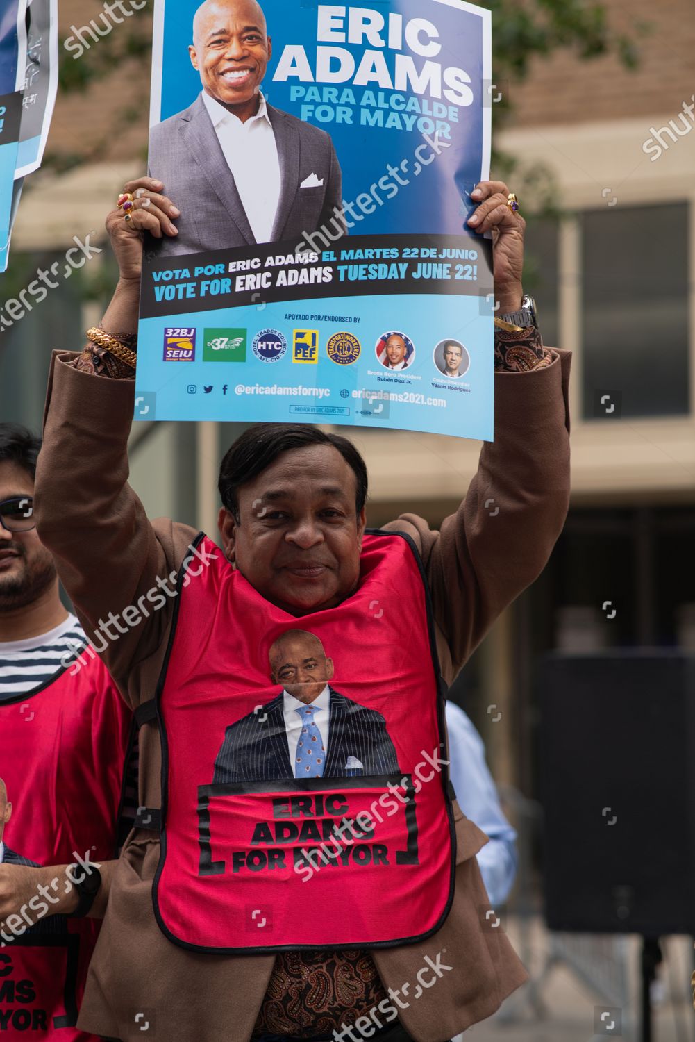Nyc Democratic Mayoral Candidates Meet First Editorial Stock Photo ...