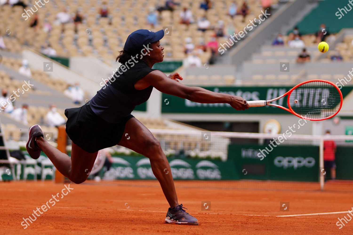 Sloane Stephens Second Round Action Editorial Stock Photo - Stock Image ...