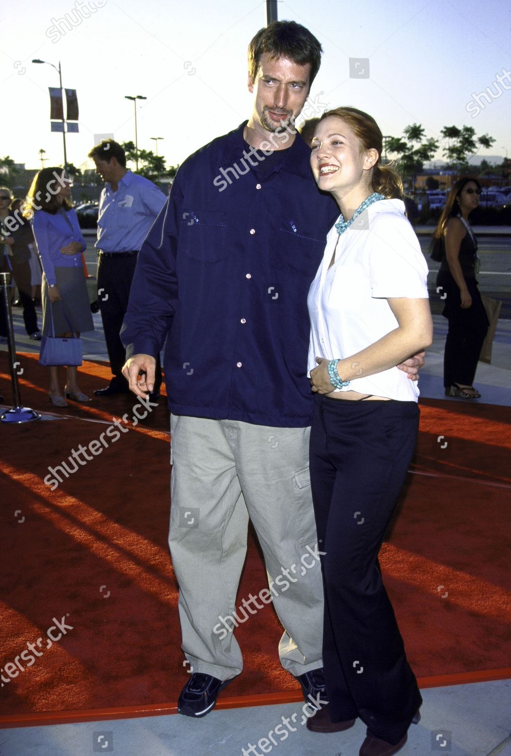Actorcomedian Tom Green Girlfriend Actress Drew Editorial Stock Photo ...