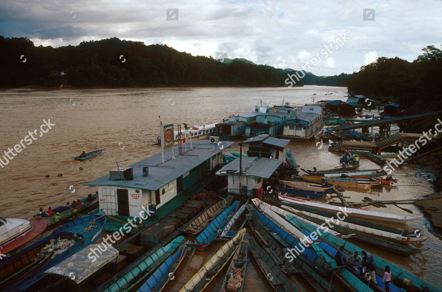 Kapit Small Town Interior Sarawak Which Editorial Stock Photo - Stock ...